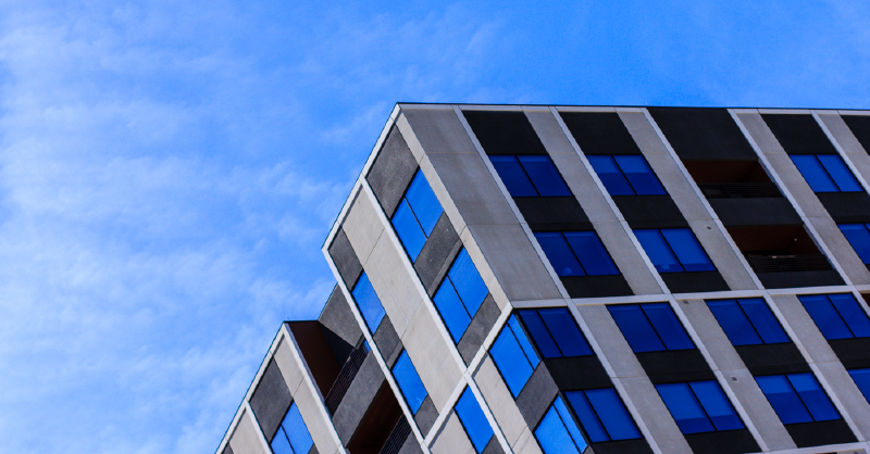 Blue Face Building - chogo photography